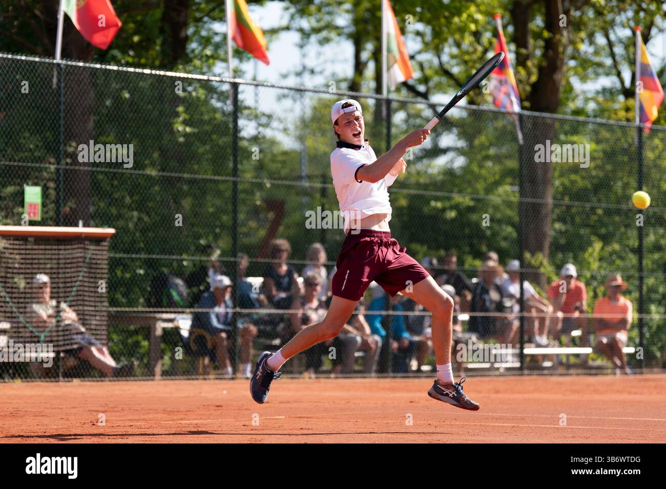 OEGSTGEEST, NETHERLANDS - APRIL 30: Mac Visser during the ITF ...