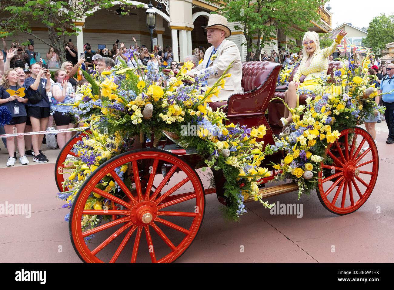 Dolly Parton at the Dollywood Dewitt tour to celebrate the 40th Anniversary of Dollywood held at ...