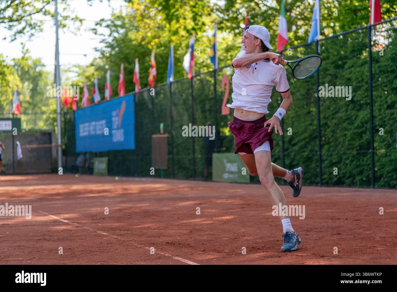 OEGSTGEEST, NETHERLANDS - APRIL 30: Mac Visser during the ITF ...