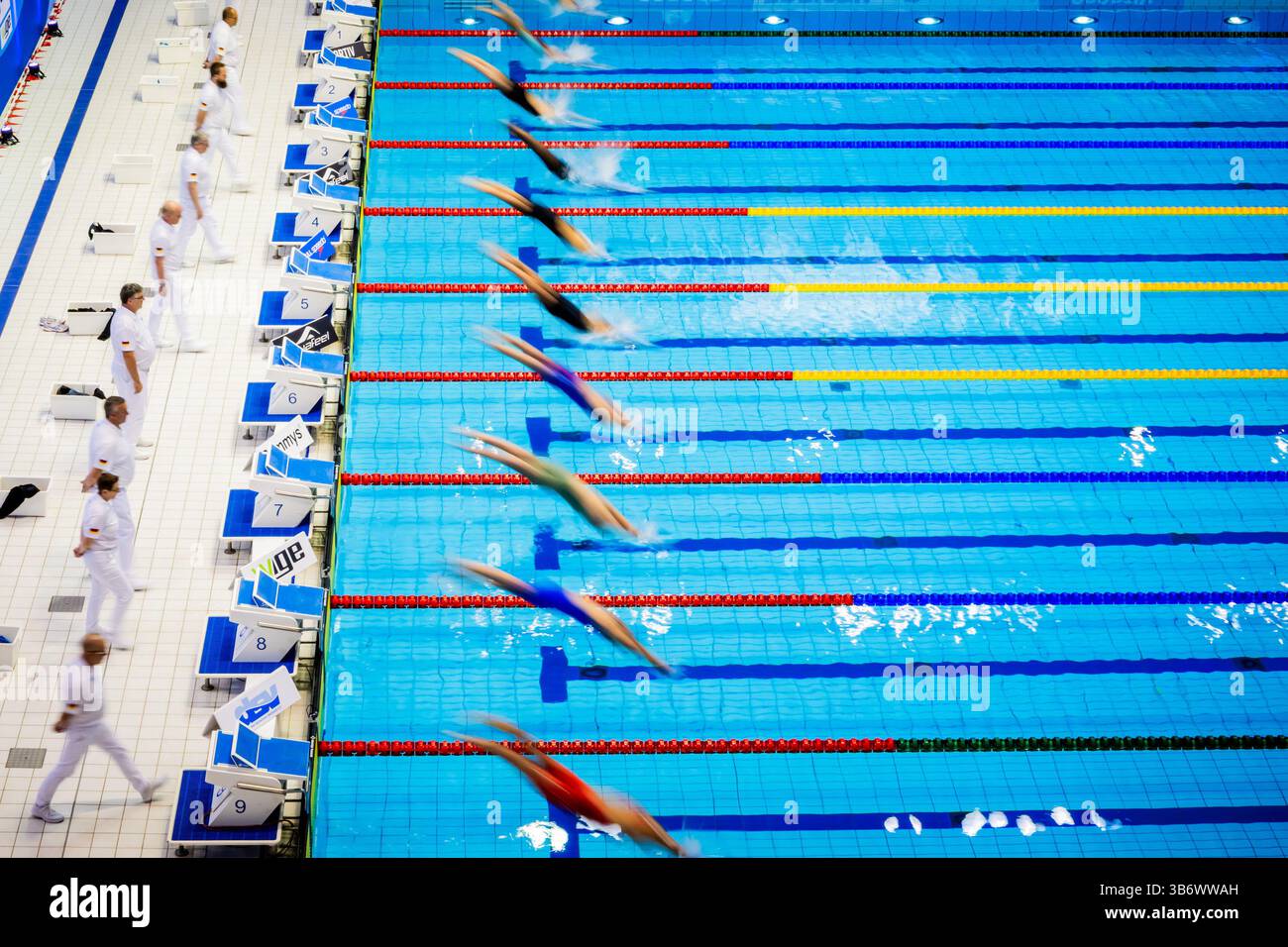 Berlin, Germany. 04th May, 2025. Swimming: German Championships, SSE ...