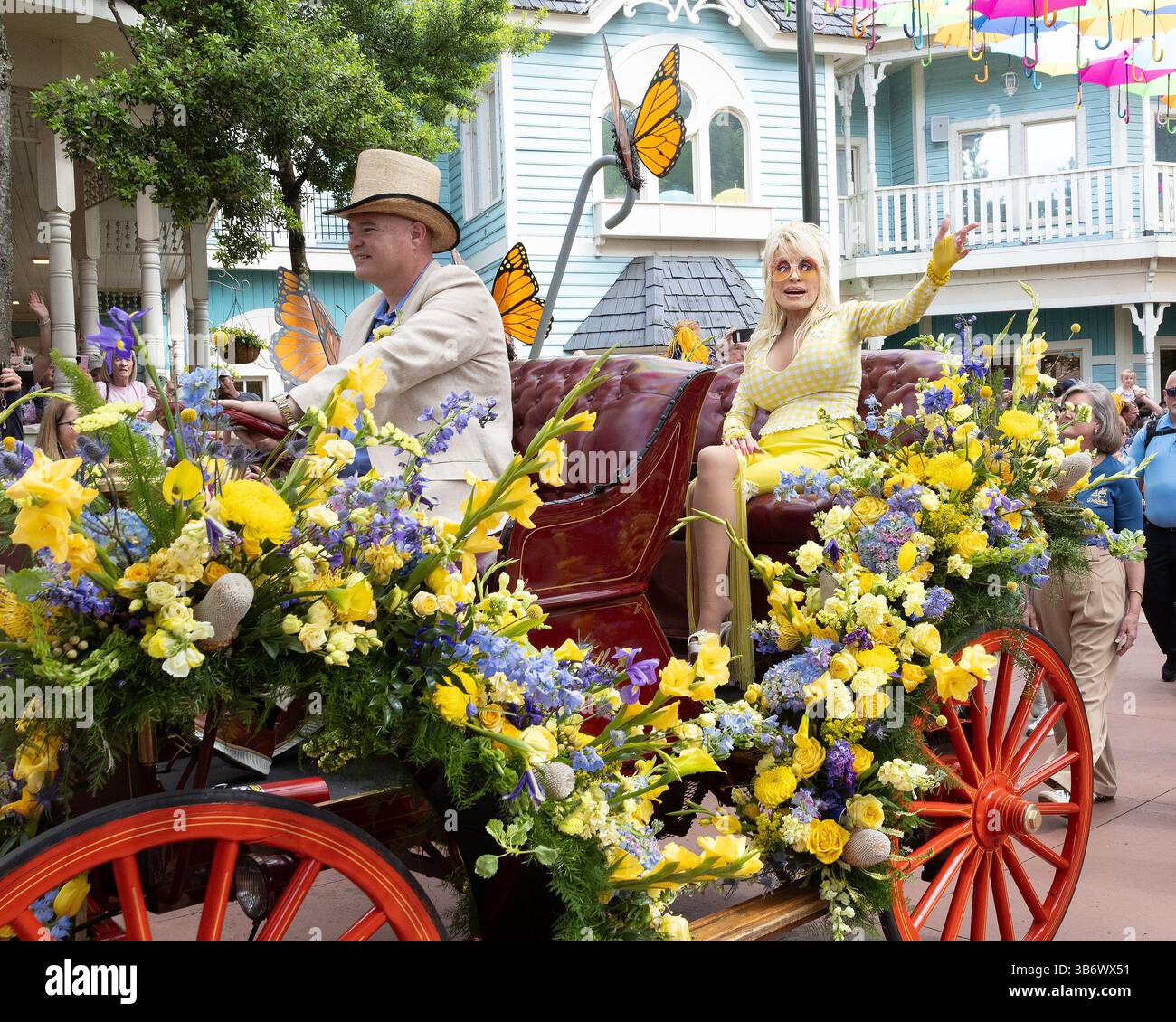 Dolly Parton at the Dollywood Dewitt tour to celebrate the 40th Anniversary of Dollywood held at ...