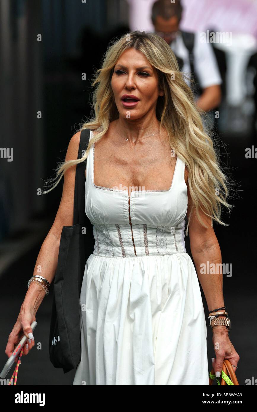 Miami, USA. 04th May, 2025. Selina Doohan, mother of Jack Doohan (AUS ...