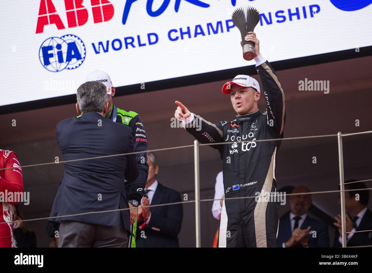 CASSIDY Nick (nzl), Jaguar TCS Racing, Jaguar I-Type 7, portrait during ...