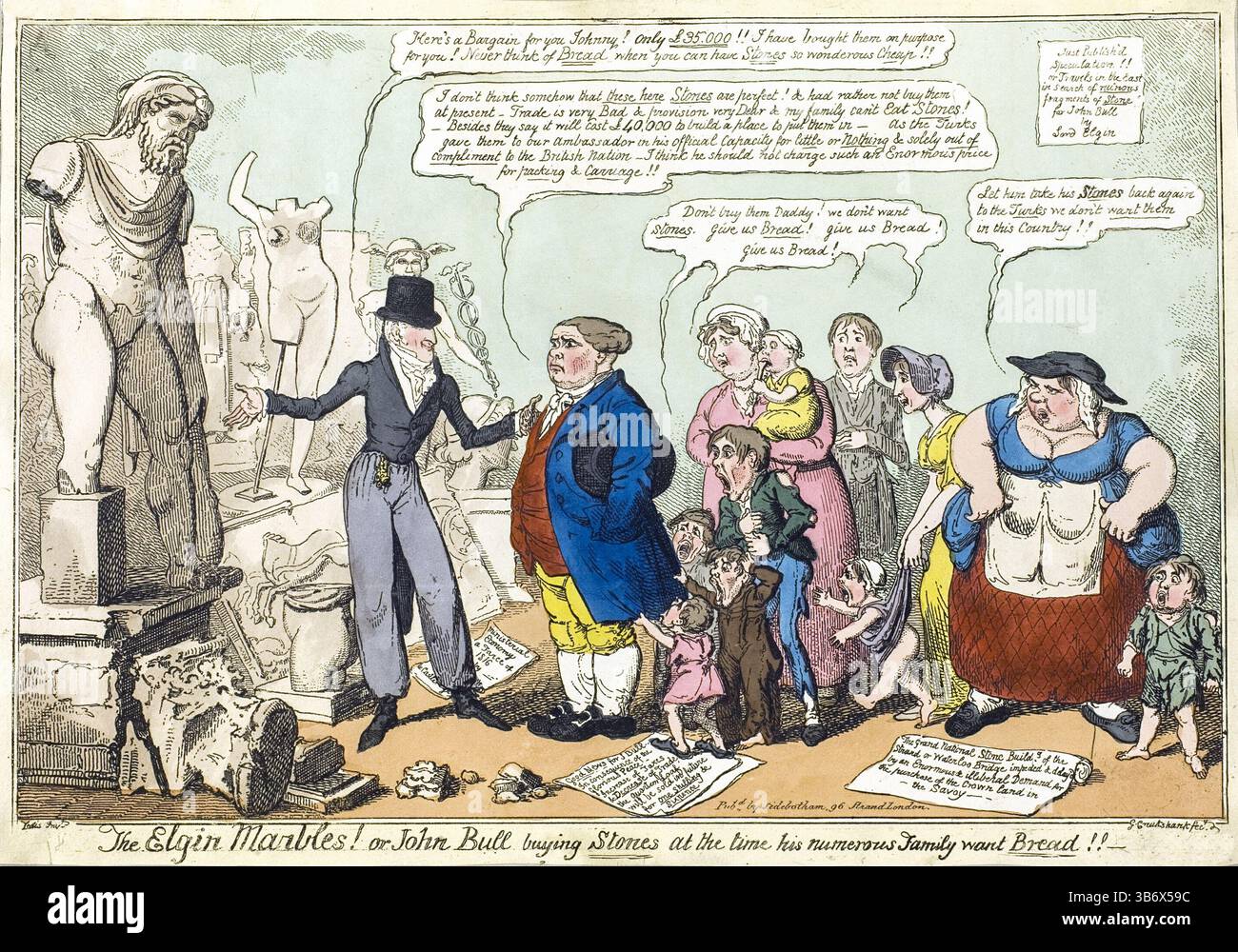 Elgin marbles cartoon hi-res stock photography and images - Alamy