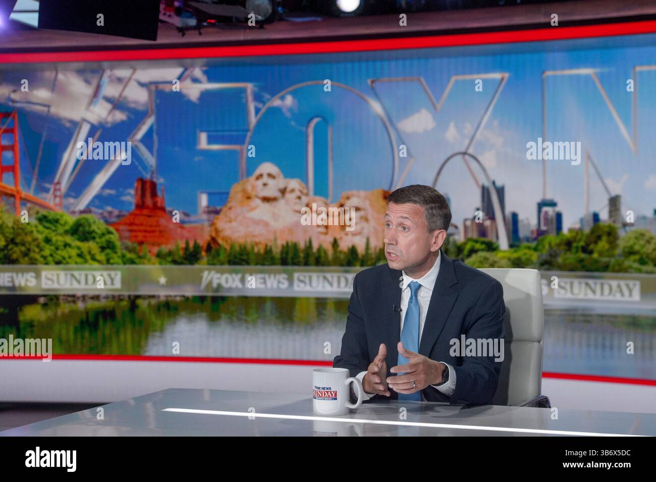 Democratic National Committee Chairman Ken Martin speaks with "Fox News ...