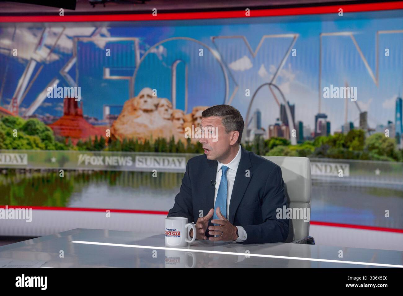 Democratic National Committee Chairman Ken Martin speaks with "Fox News ...