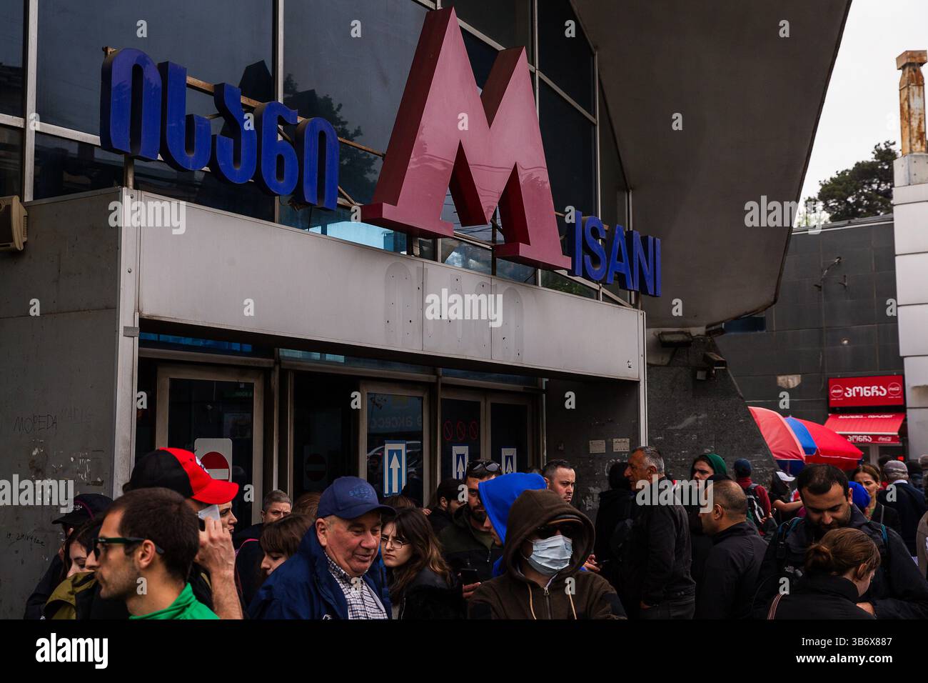 Tbilisi, Tbilisi, Georgia. 4th May, 2025. On the 158th day of ongoing ...