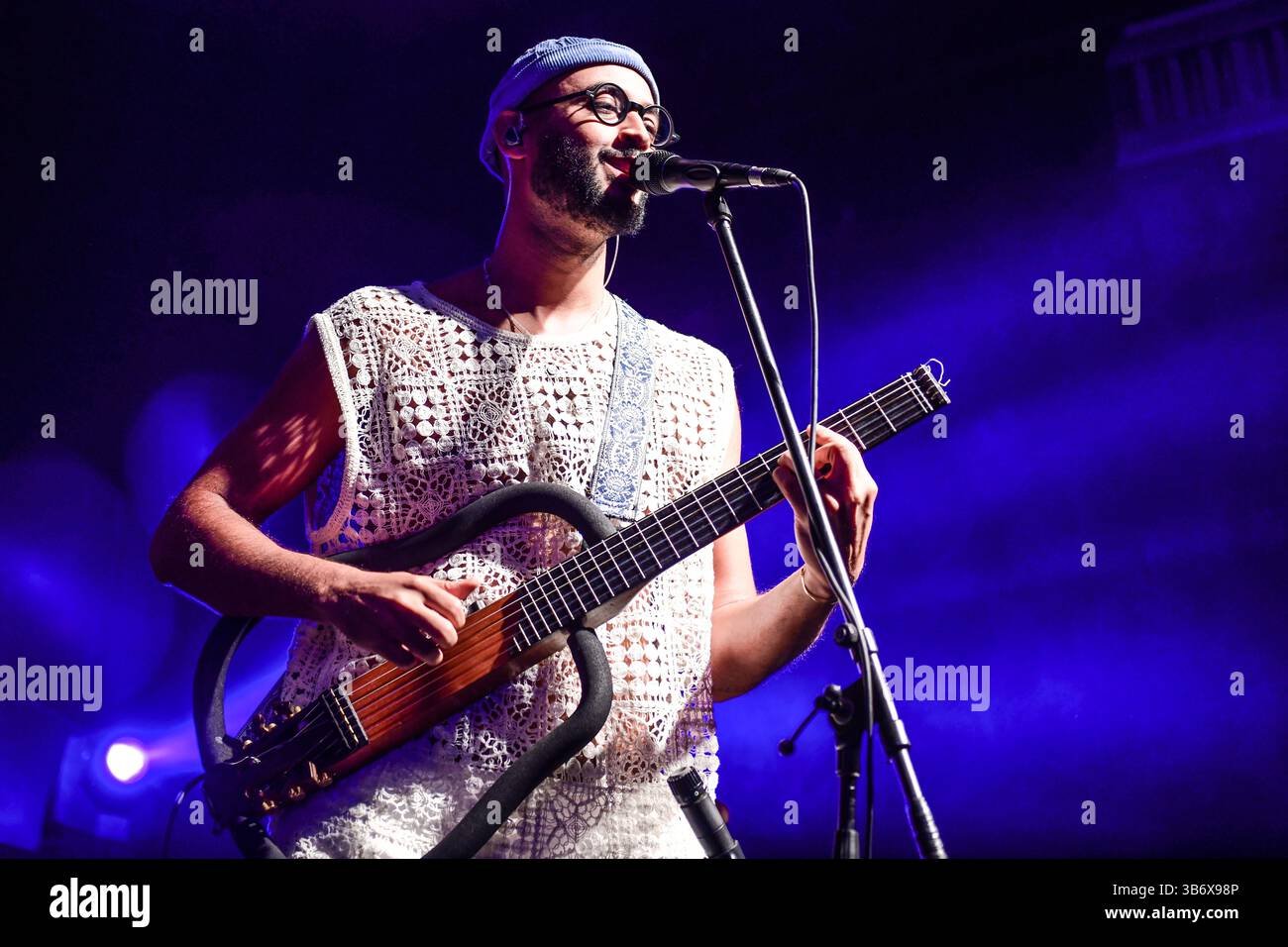 Buenos Aires (3rd May 2025). Jose Gil, from Brazilian band Gilsons ...