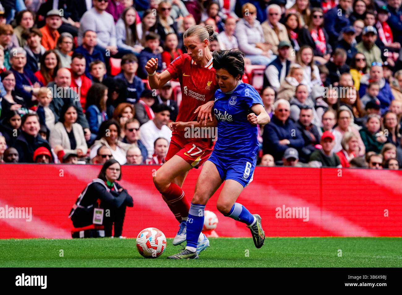 Liverpool, England, 4th May 2025. Barclays Women’s Super League ...