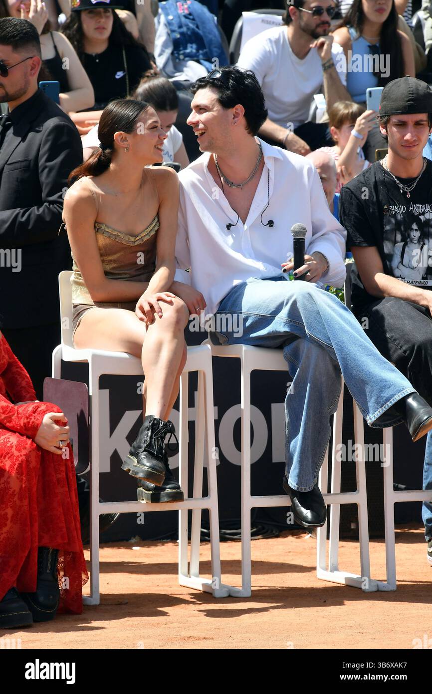 Rome, Italy. 04th May, 2025. Rome, Foro Italico Tennis & Friends 2025 ...