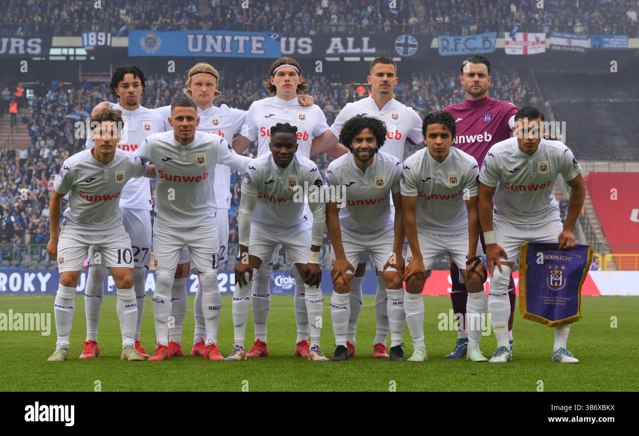 Anderlecht's Samuel Edozie, Anderlecht's Kasper Dolberg Rasmussen ...