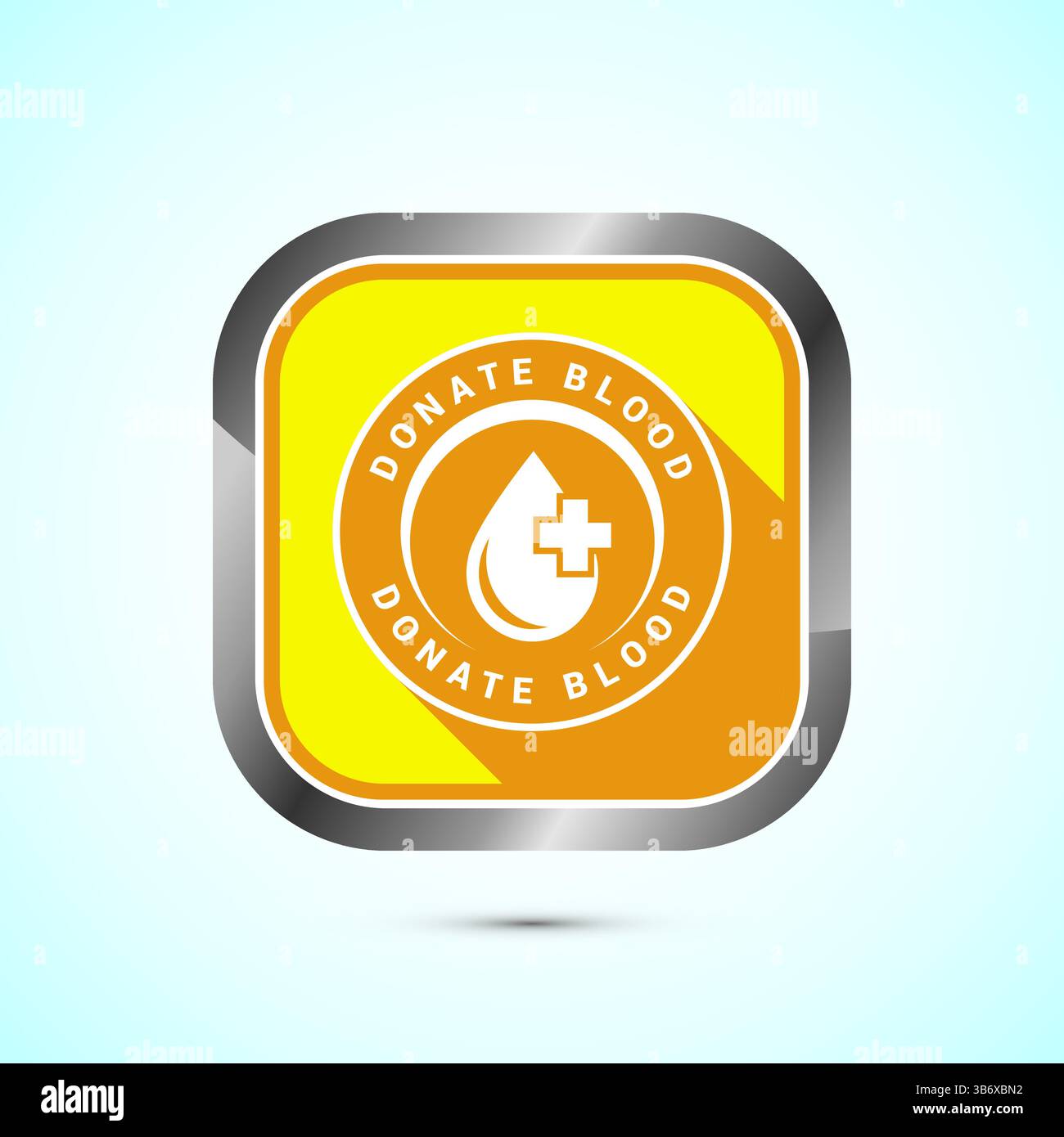 Blood donation icon design illustration, Donate blood badge label sign ...