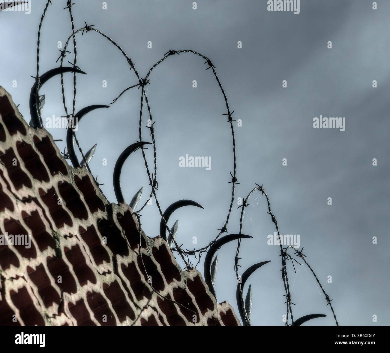 Boundary protection system hi-res stock photography and images - Alamy