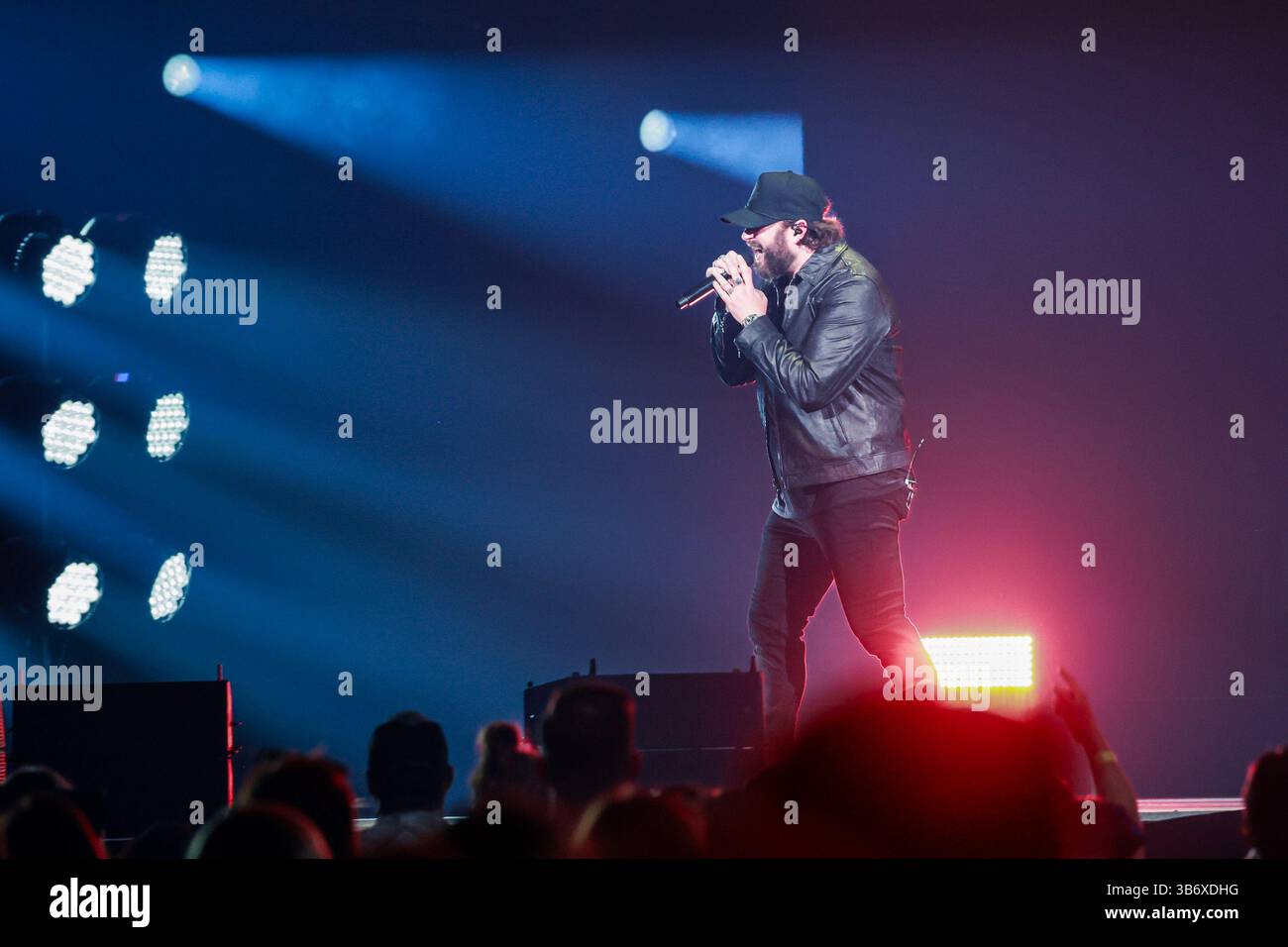 Nate Smith performs during the iHeart Country Festival at the Moody ...