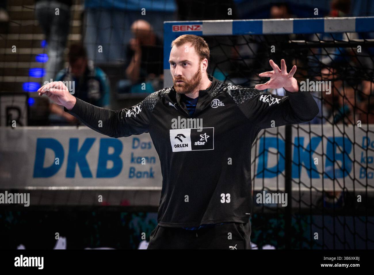 Andreas Wolf (THW Kiel, 33) / GER, TVB Stuttgart - THW Kiel, Handball, Bundesliga, HBL, 28 ...