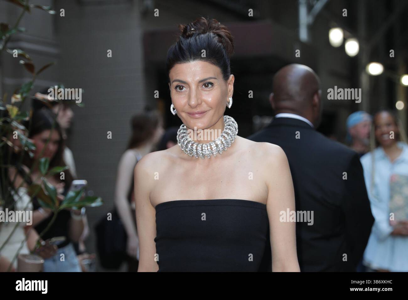 NEW YORK, NY - MAY 3, 2025: Giovanna Battaglia Engelbert along with Celebrities and VIPs arrived ...