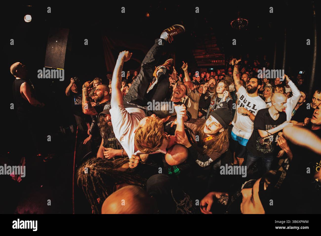 Copenhagen, Denmark. 03rd May, 2025. Punk fans attend a live concert ...