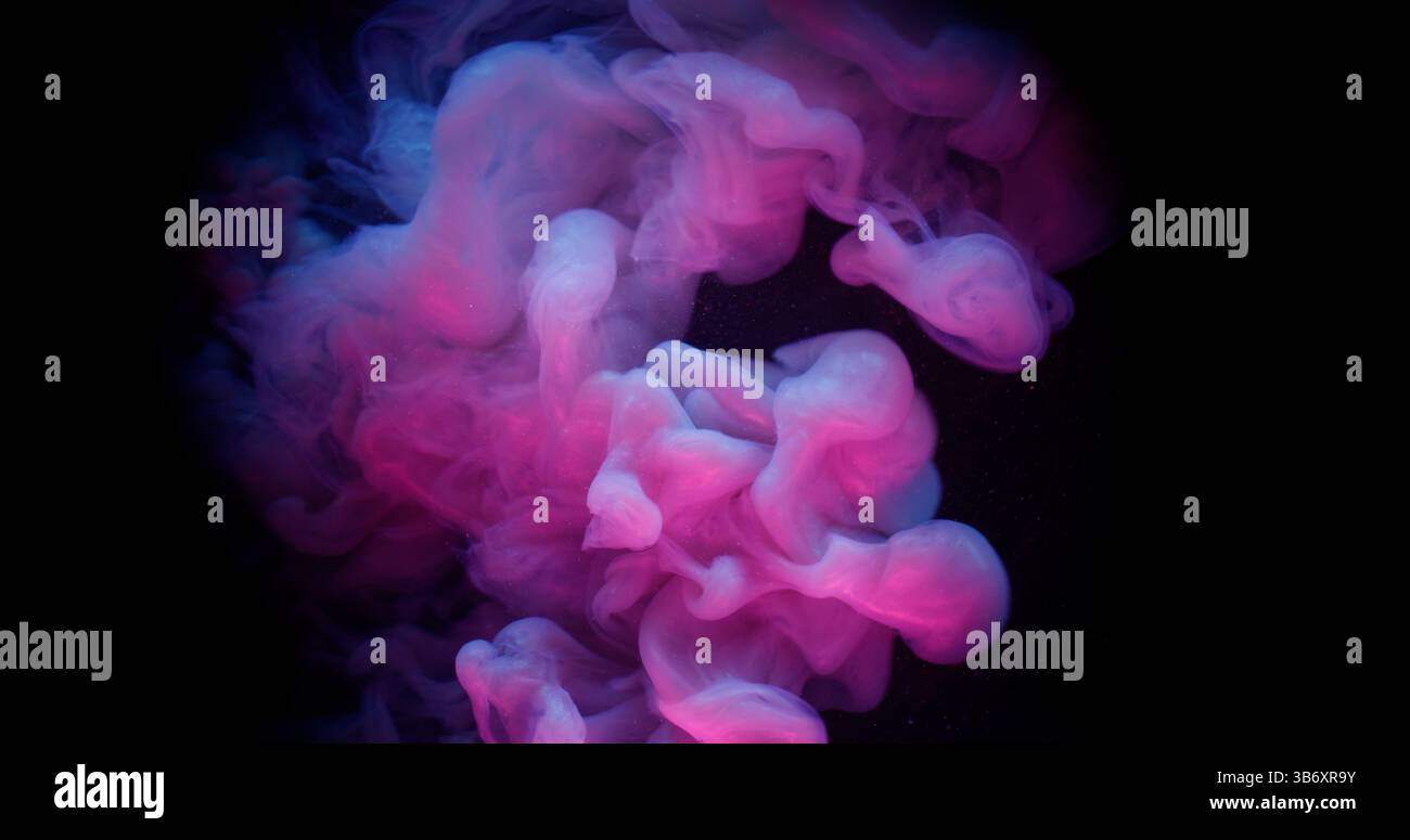 Ink spilling color flow blur hi-res stock photography and images - Alamy