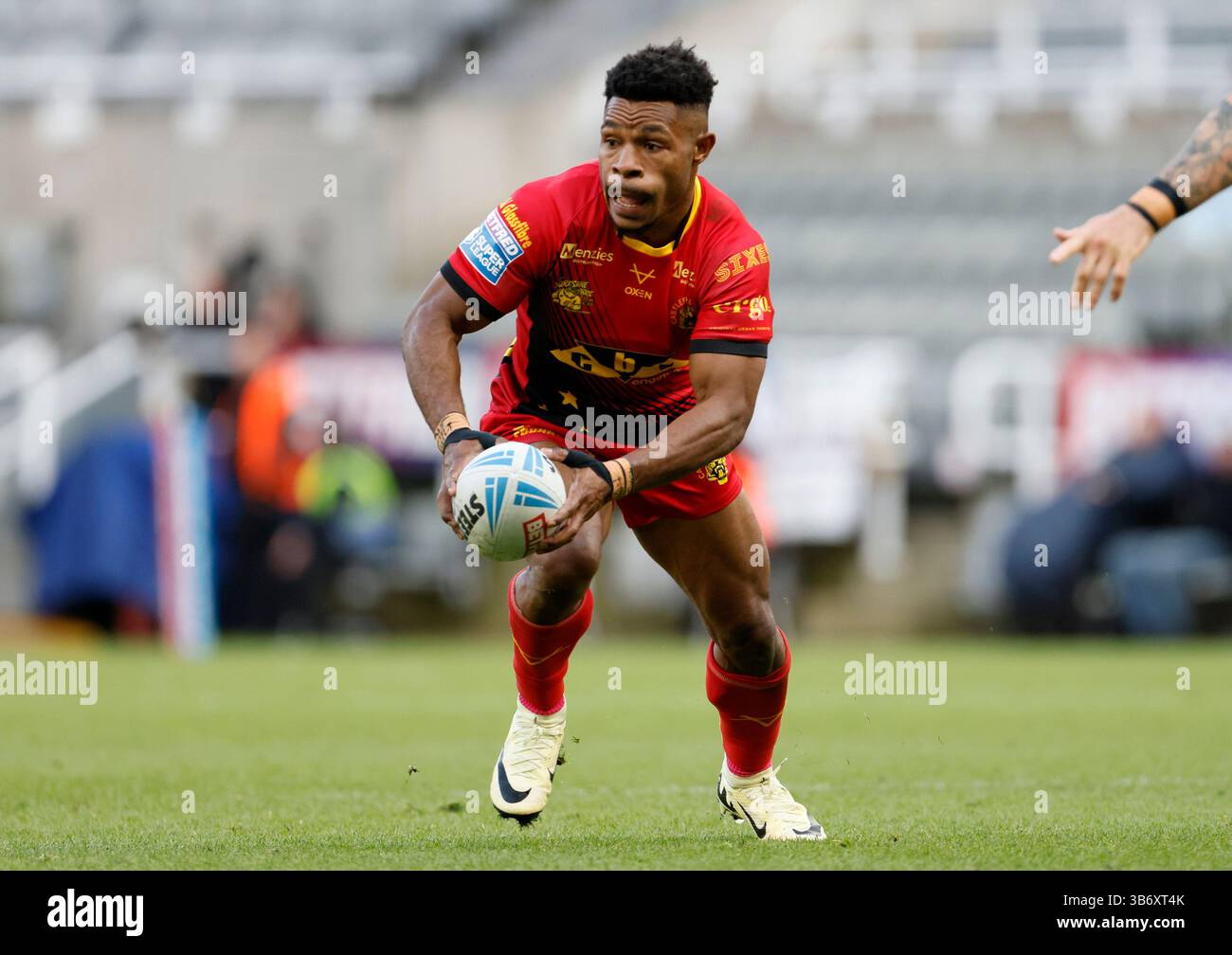 Castleford Tigers' Judah Rimbu during the Betfred Super League match at ...