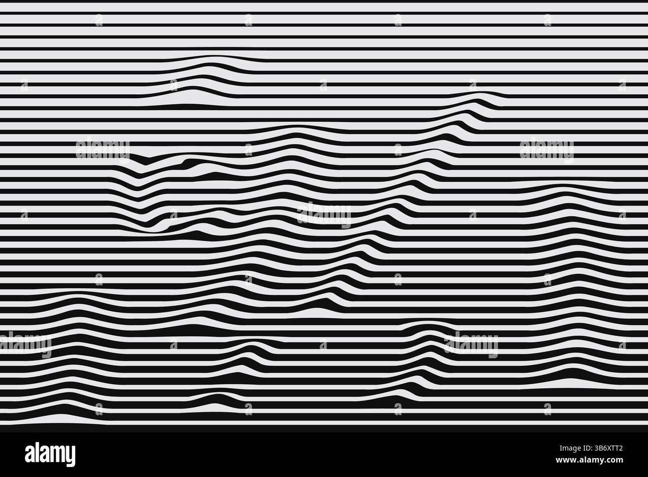 A modern abstract design featuring alternating black and white ...