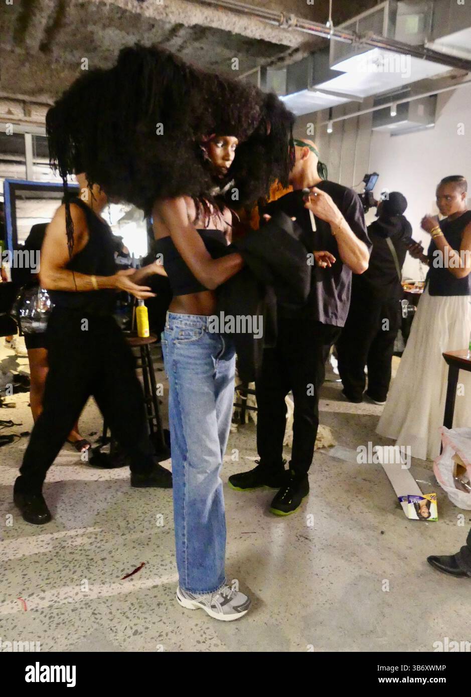 May 4, 2025, Cidade De Nova York, Nova Iorque: (new) backstage: black ...