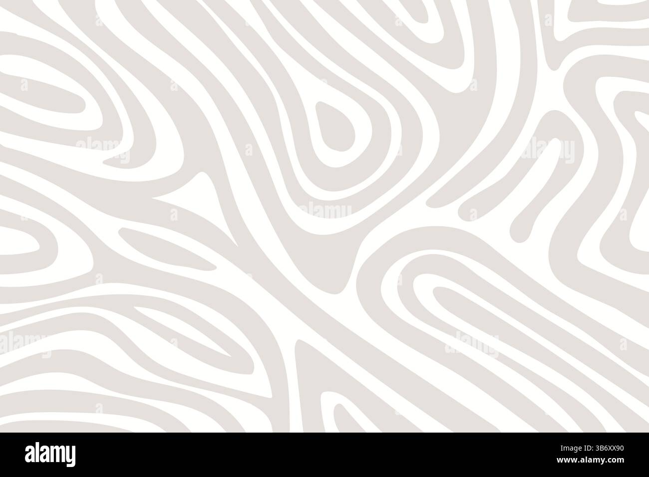 Gray waves drawing retro 60s, 70s style. Trendy minimal wavy design in ...