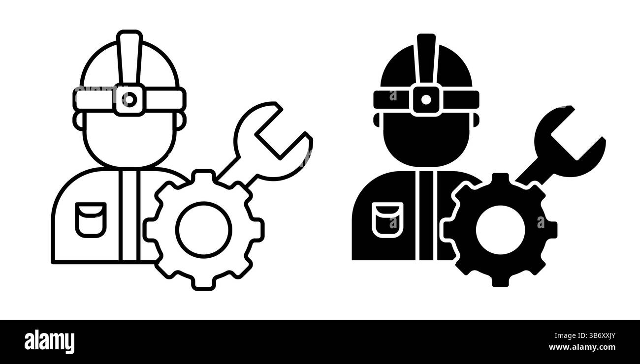 Skilled work force Stock Vector Images - Alamy