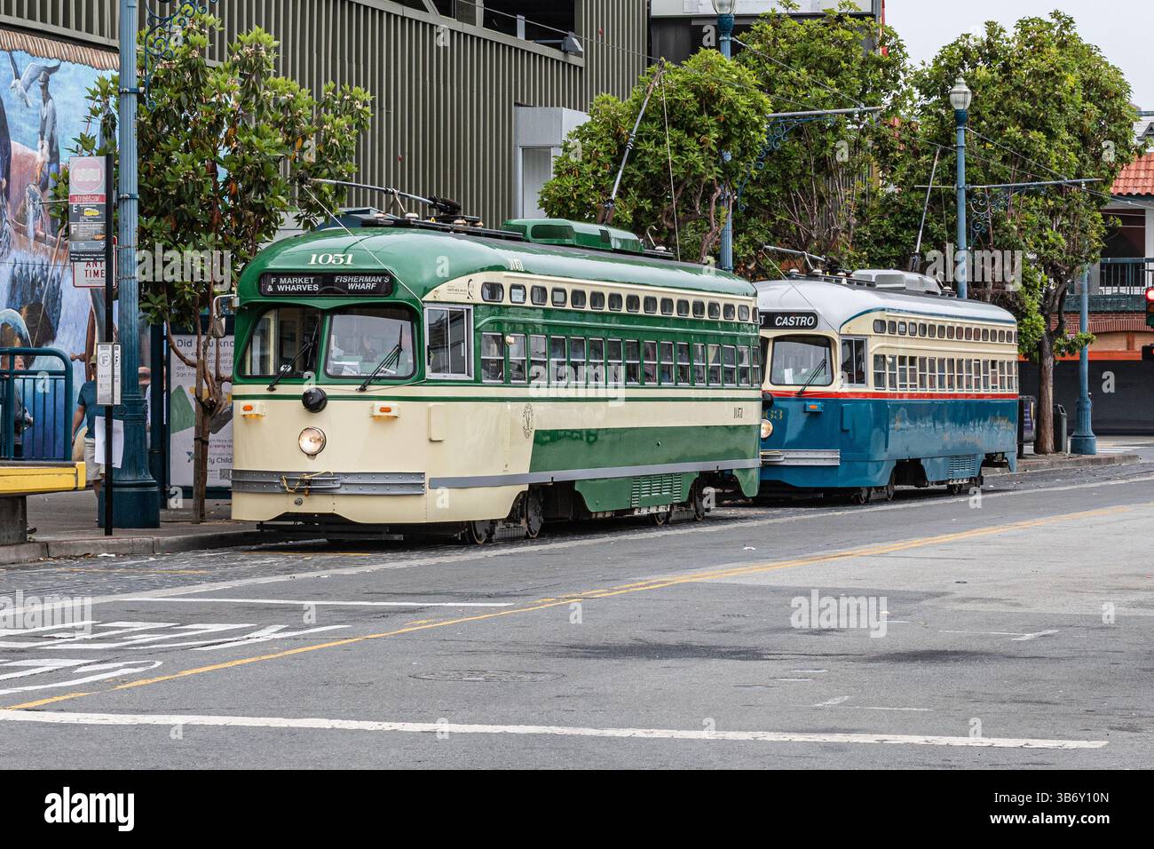 San Francisco tram Stock Photo - Alamy