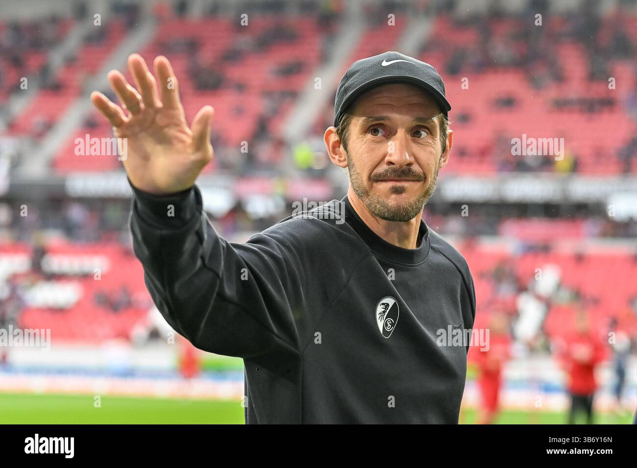 Freiburg, Deutschland. 04th May, 2025. Julian Schuster (SC Freiburg ...