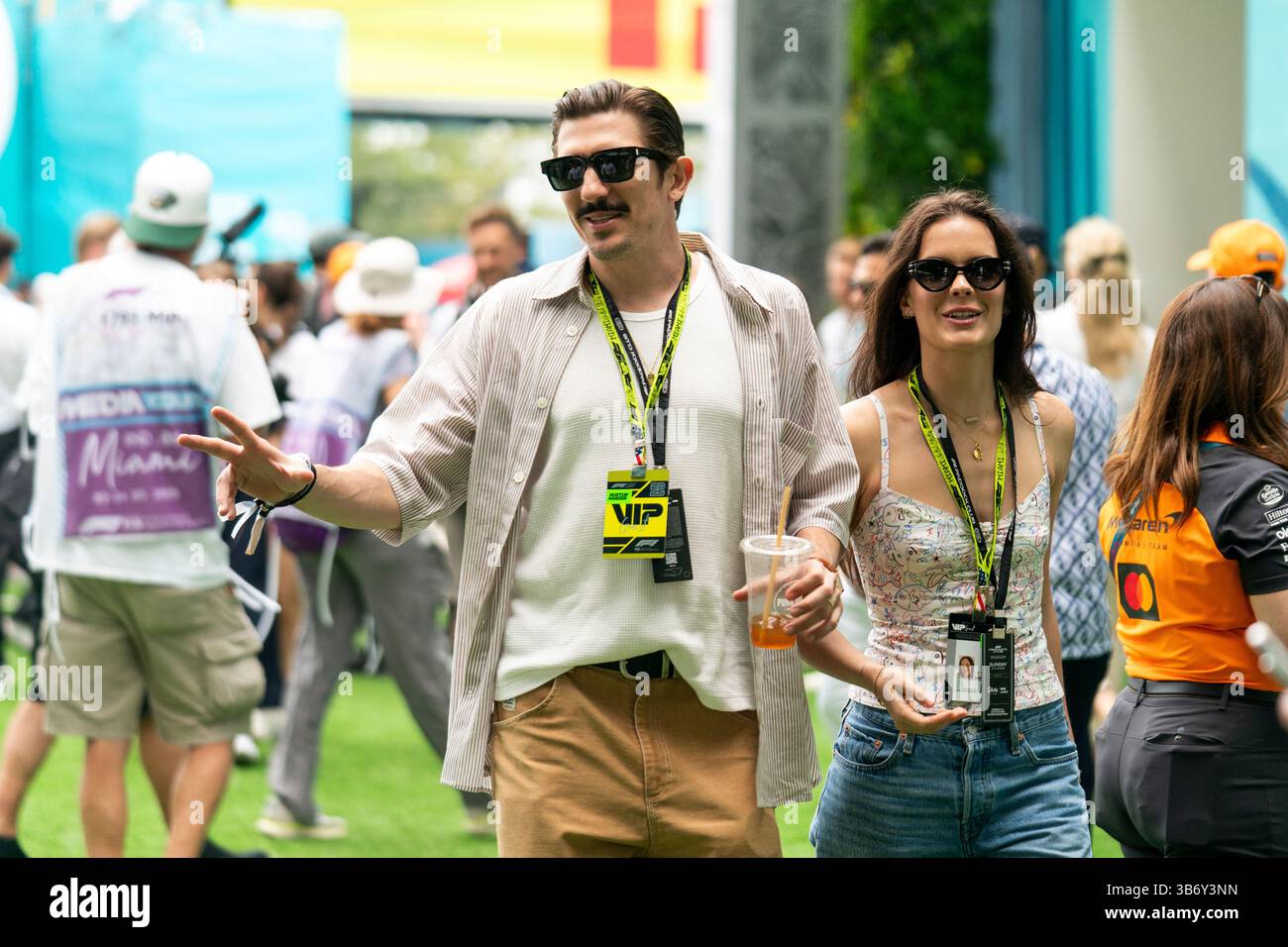Miami Gardens, United States. 04th May, 2025. Comedian Andrew Schultz ...