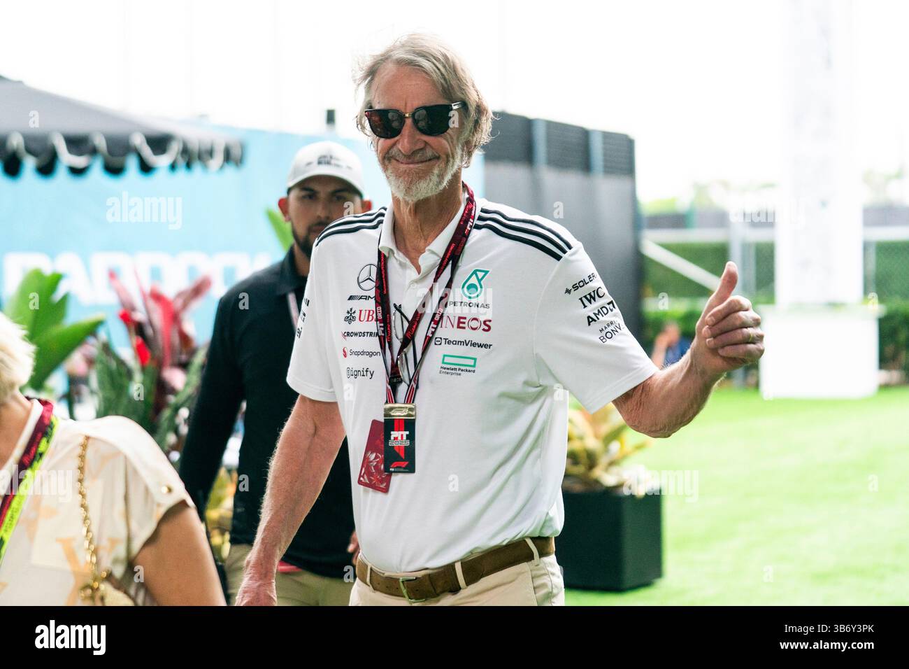 Miami Gardens, United States. 04th May, 2025. Jim Ratcliffe, CEO of ...