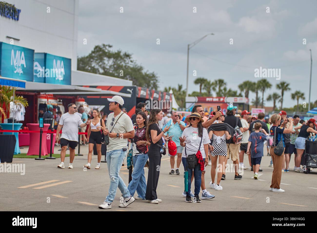 Miami Gardens, FL, USA. 4th May 2025. F1 FANZONE. F1 Miami GP 2025 ...