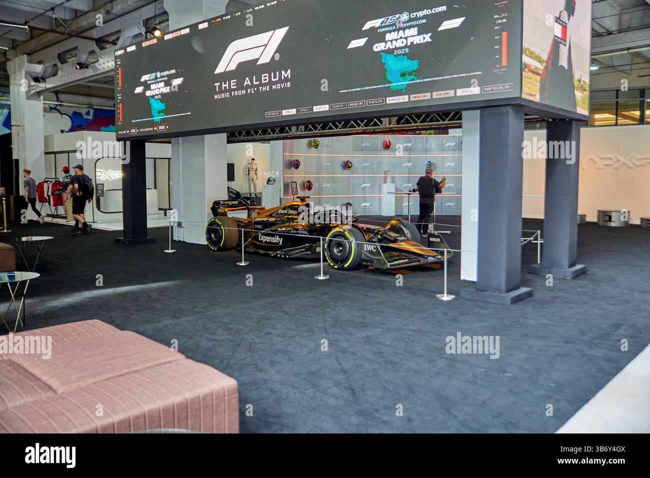 Miami Gardens, FL, USA. 4th May 2025. F1 FANZONE. F1 Miami GP 2025 ...