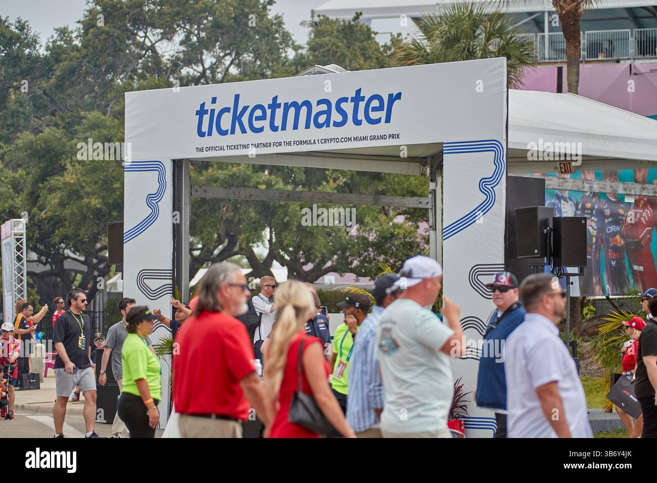 Miami Gardens, FL, USA. 4th May 2025. F1 FANZONE. F1 Miami GP 2025 ...
