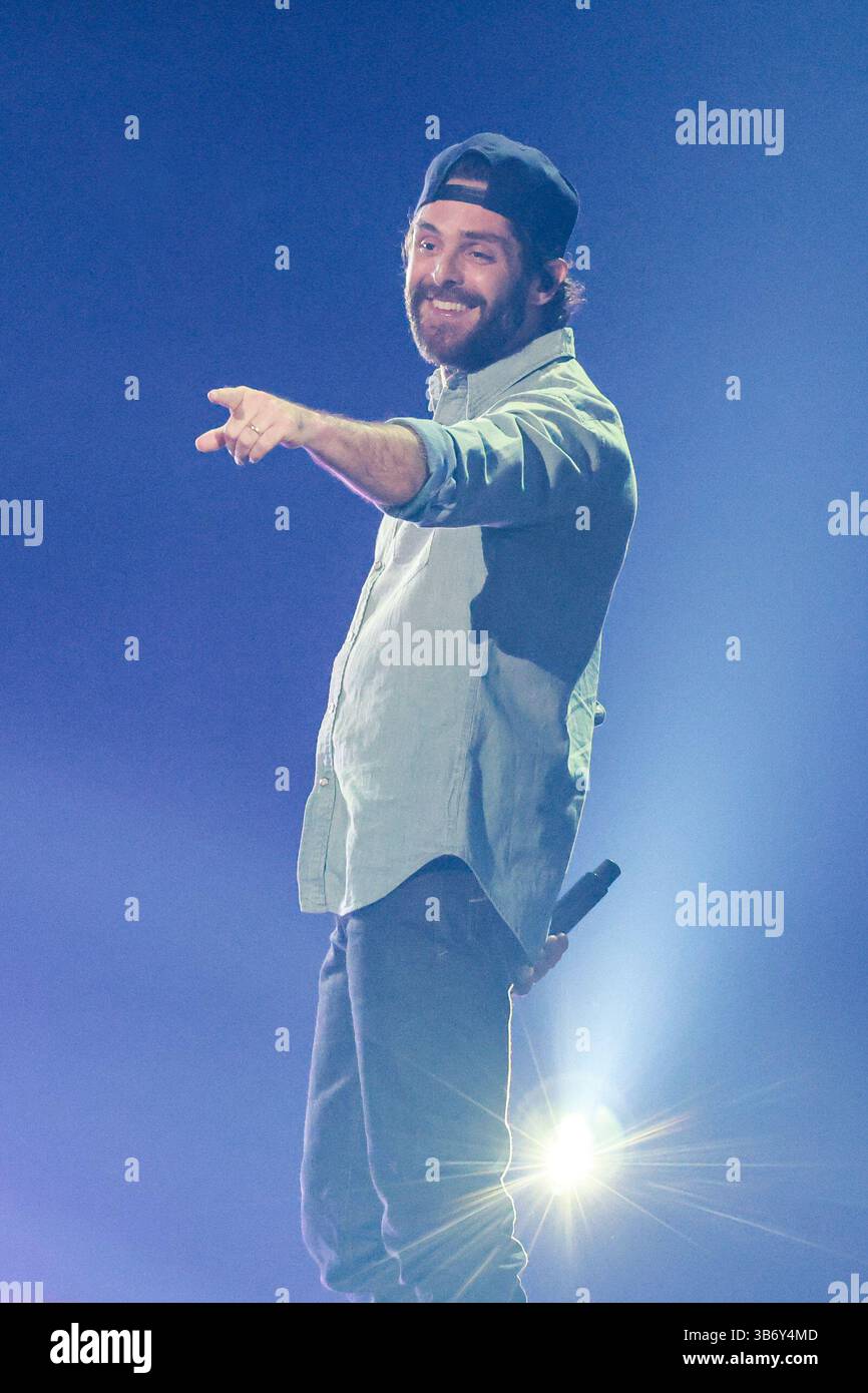 Thomas Rhett performs during the iHeart Country Festival at the Moody ...