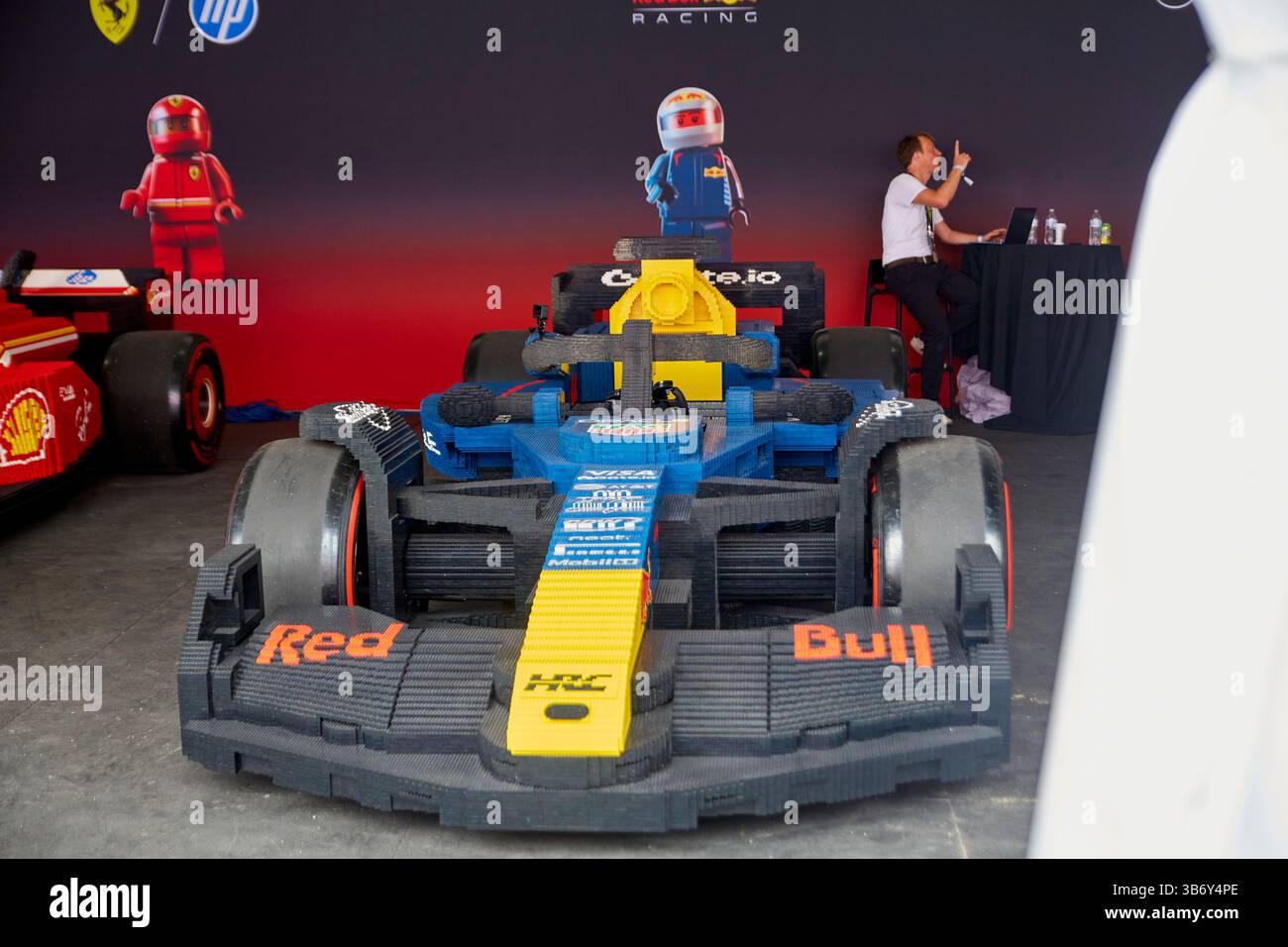 Miami Gardens, FL, USA. 4th May 2025. LEGO Garage at F1 Miami GP 2025 ...