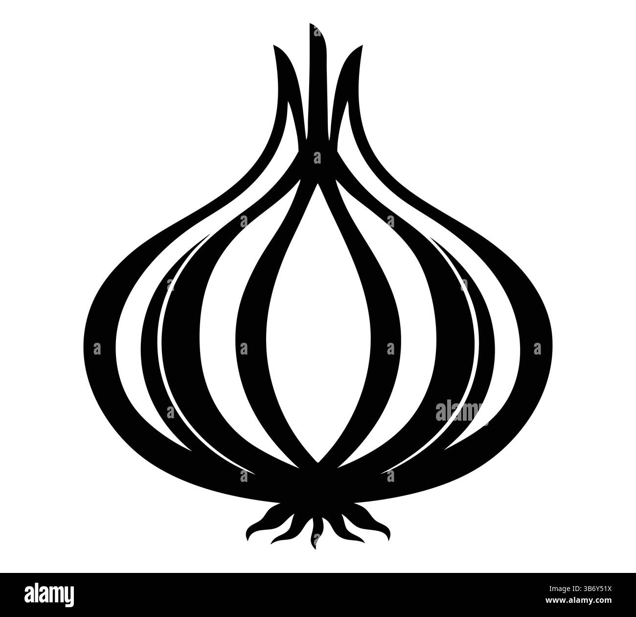 Onion vegetable Black and White Stock Photos & Images - Alamy