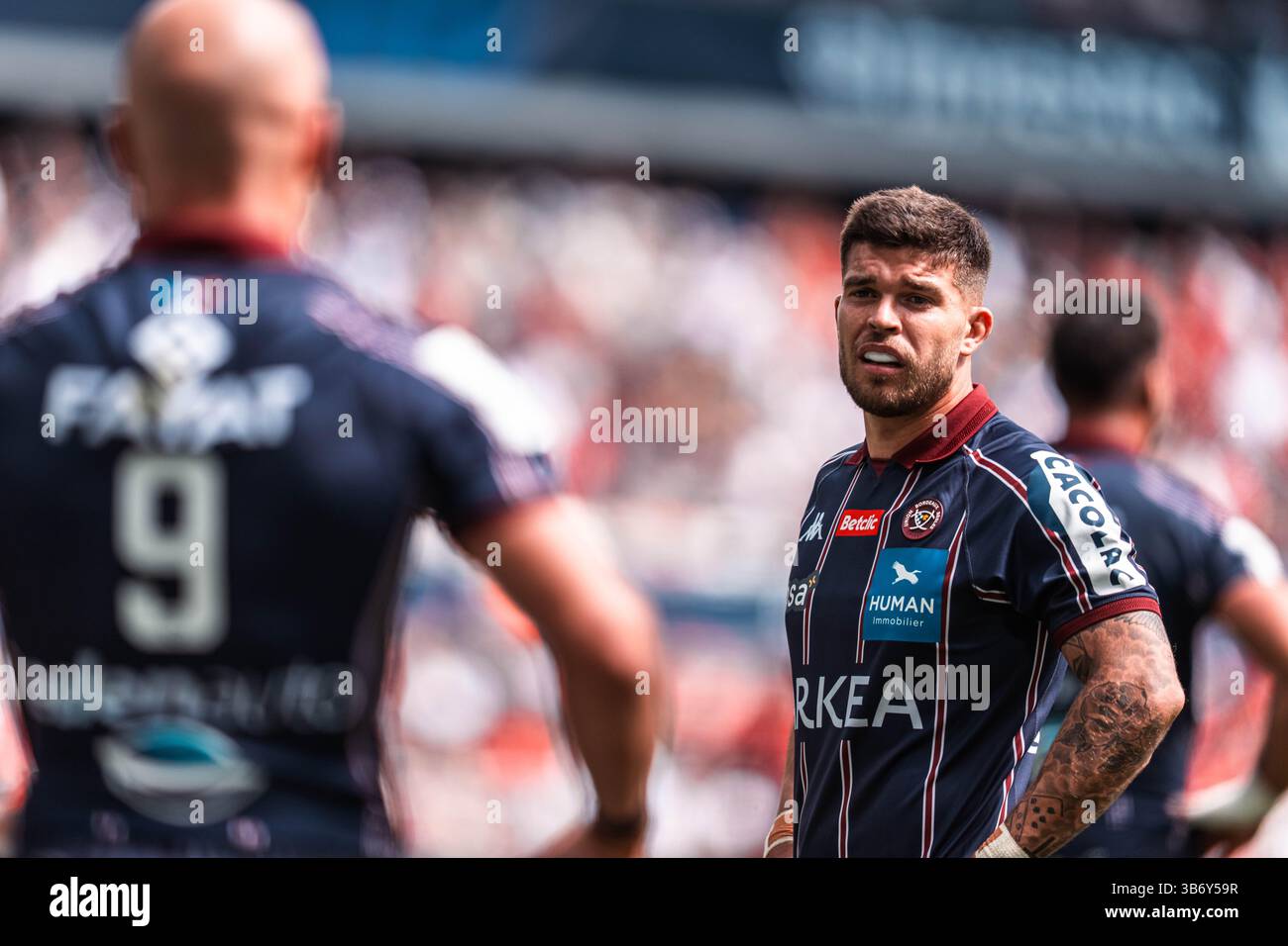 Matthieu Jalibert of Union Bordeaux-Begles during the Champions Cup ...