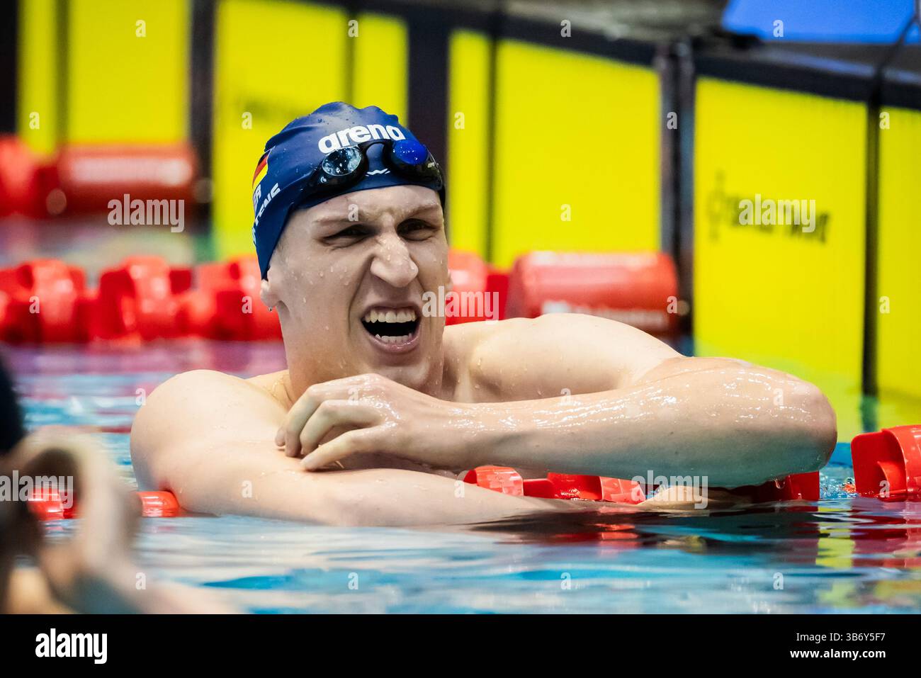 Berlin, Germany. 04th May, 2025. Swimming: German Championships, SSE ...