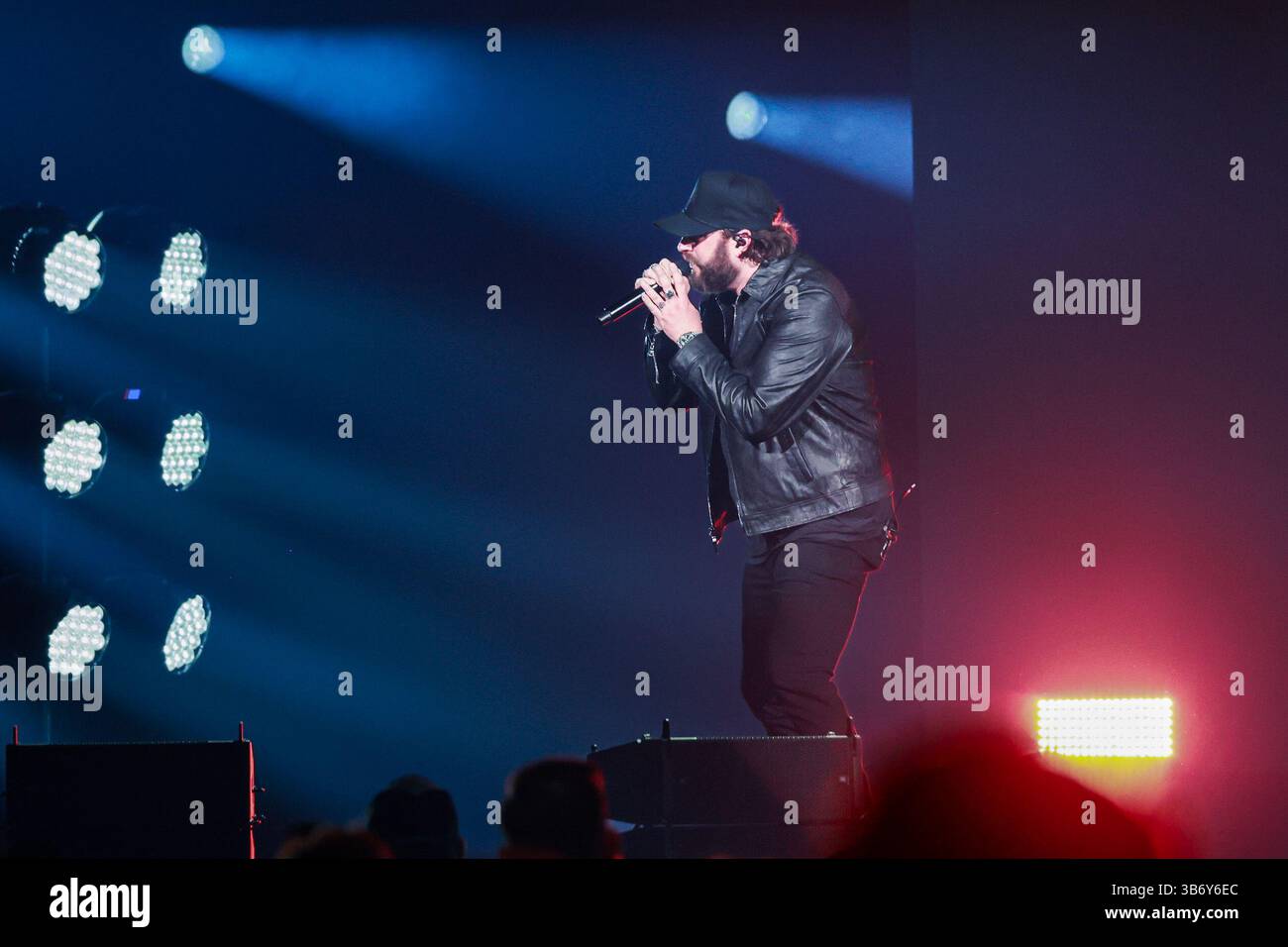 Nate Smith performs during the iHeart Country Festival at the Moody ...