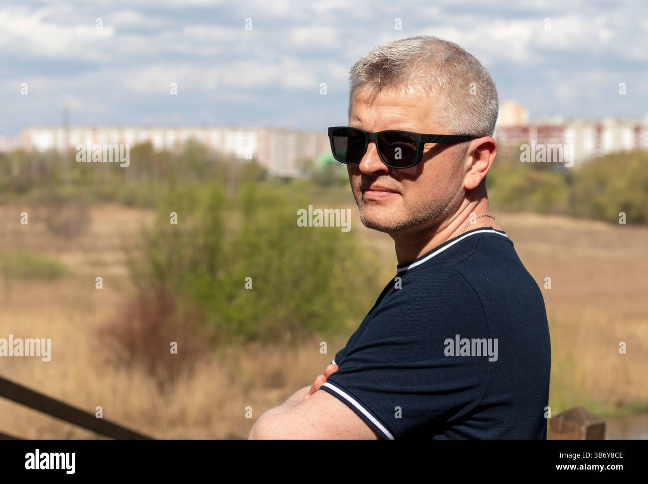 Photo attractive aged man hi-res stock photography and images - Alamy