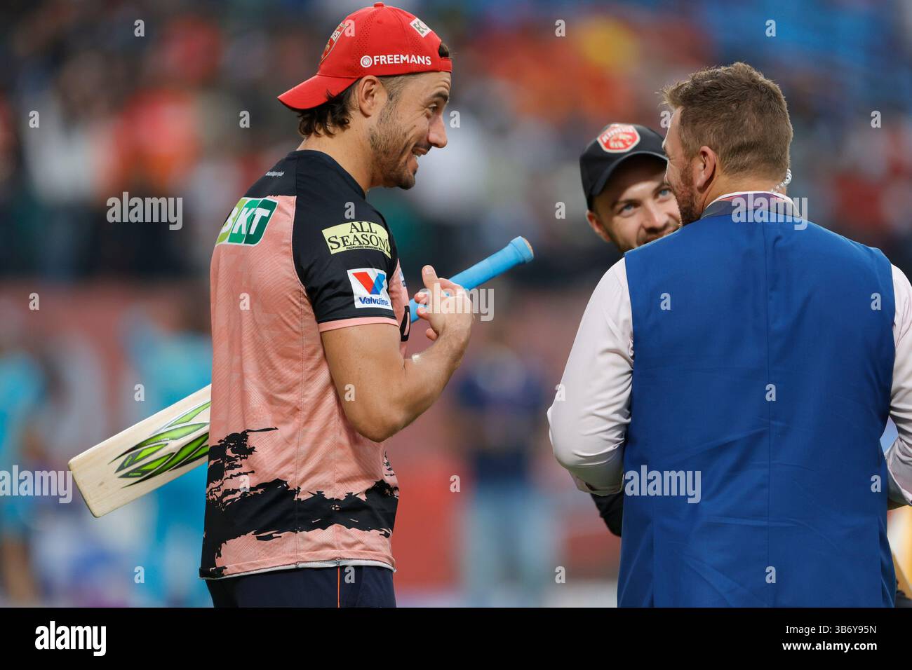 DELHI, INDIA - APRIL 29: Marcus Stoinis of Punjab Kings during the 2025 ...