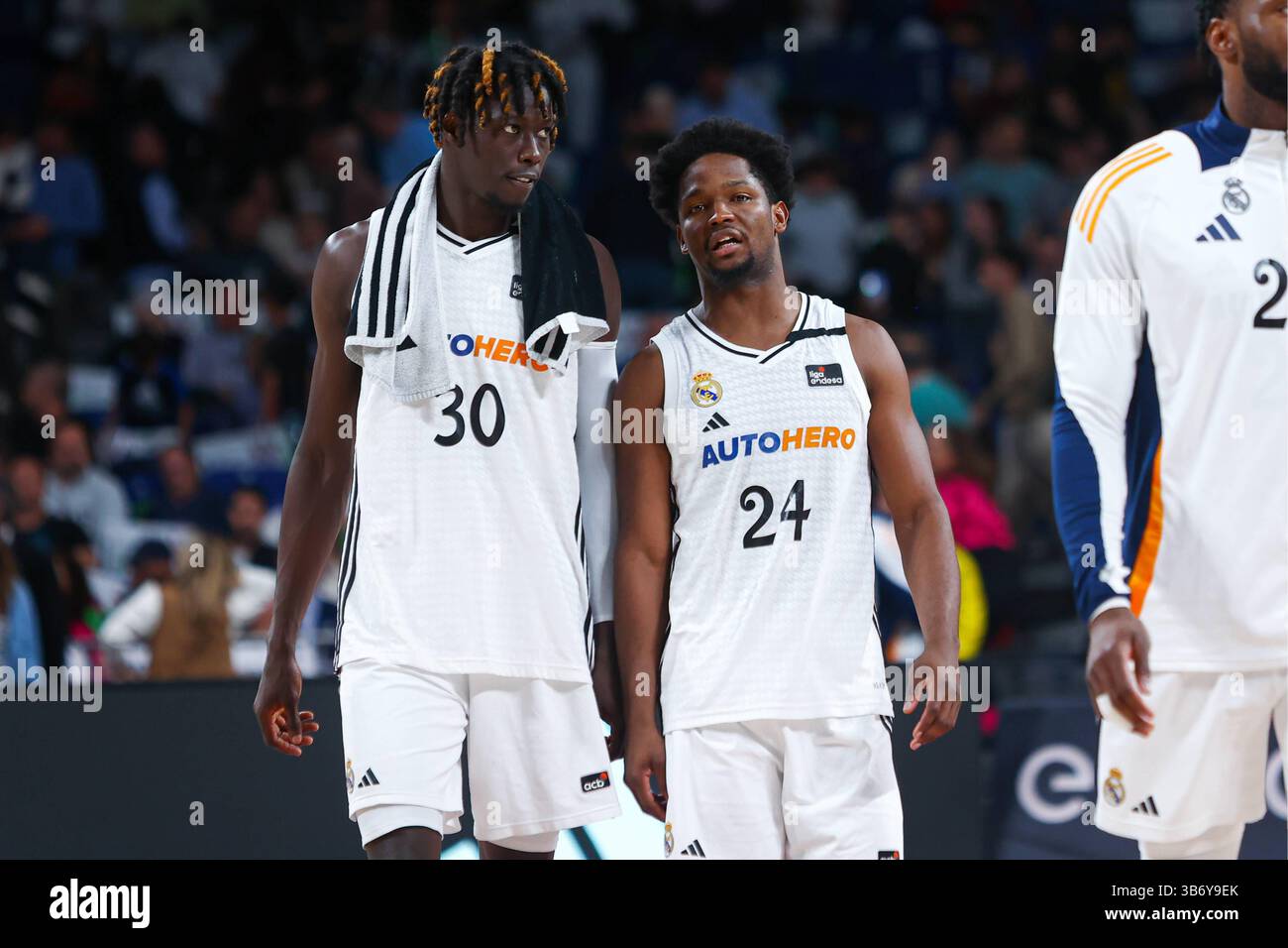 Madrid, Spain. 04th May, 2025. 4th May 2025; Movistar Arena; Liga Endesa; ACB; Real Madrid vs ...