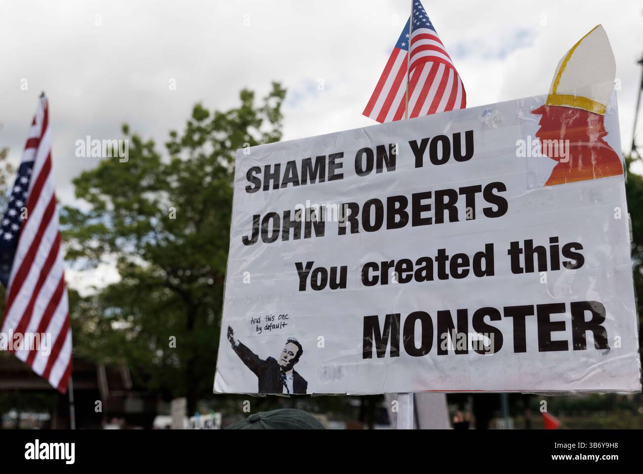 Portland, USA. 03rd May, 2025. Over a thousand people rallied and then ...