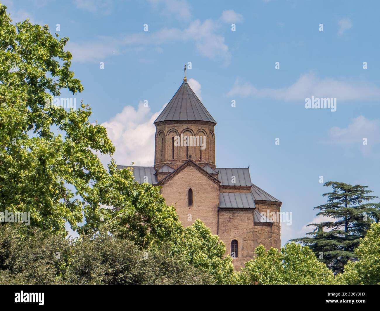 Tbilisi,Georgia. Metekhi Virgin Mary Assumption Church,The Metekhi ...