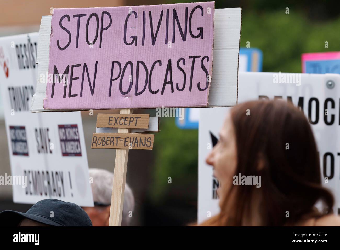 Portland, USA. 03rd May, 2025. Over a thousand people rallied and then ...