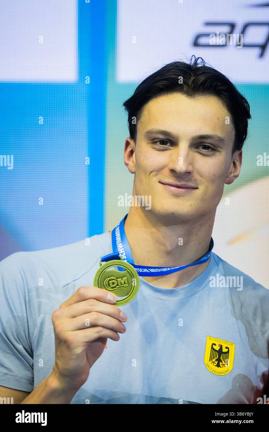 Berlin, Germany. 04th May, 2025. Swimming: German Championships, SSE ...