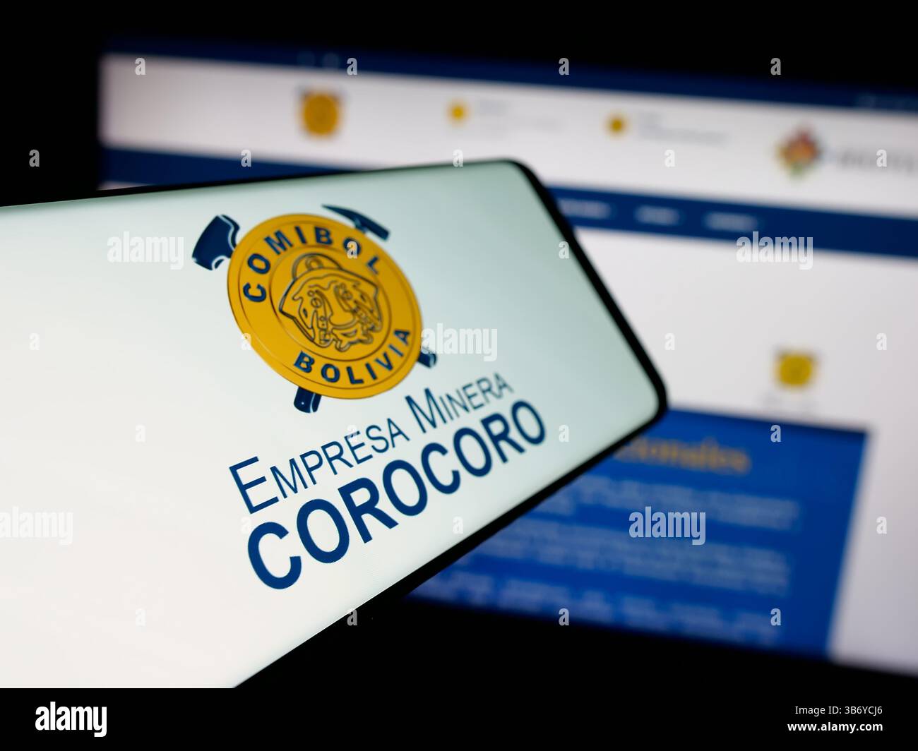 In this photo illustration, a smartphone with the logo of company ...
