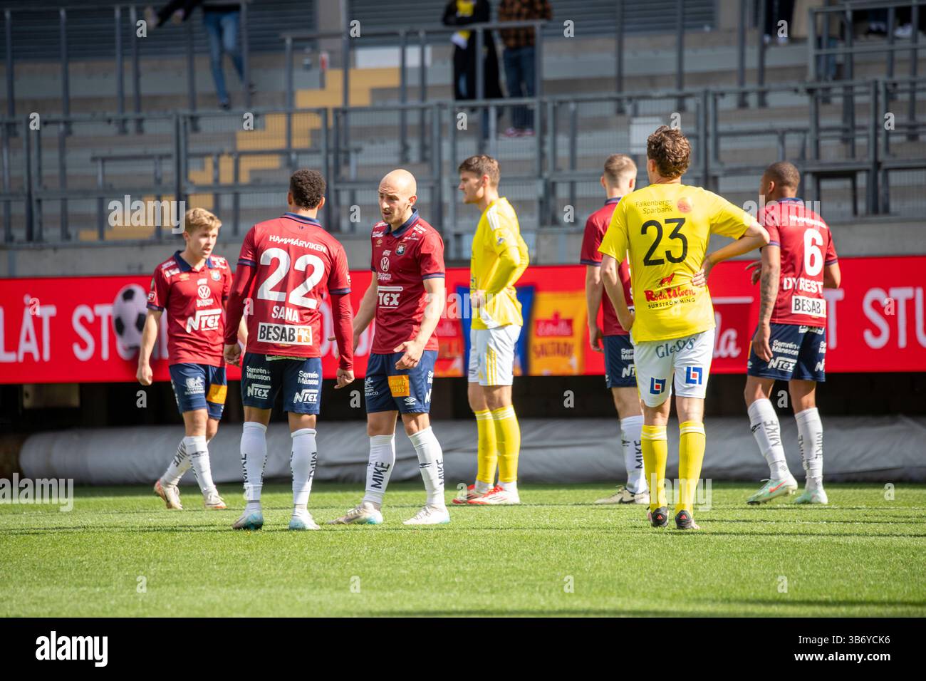 Gothenburg, Sweden. 4th May 2025. Moment in second half of match between Örgryte IS and ...