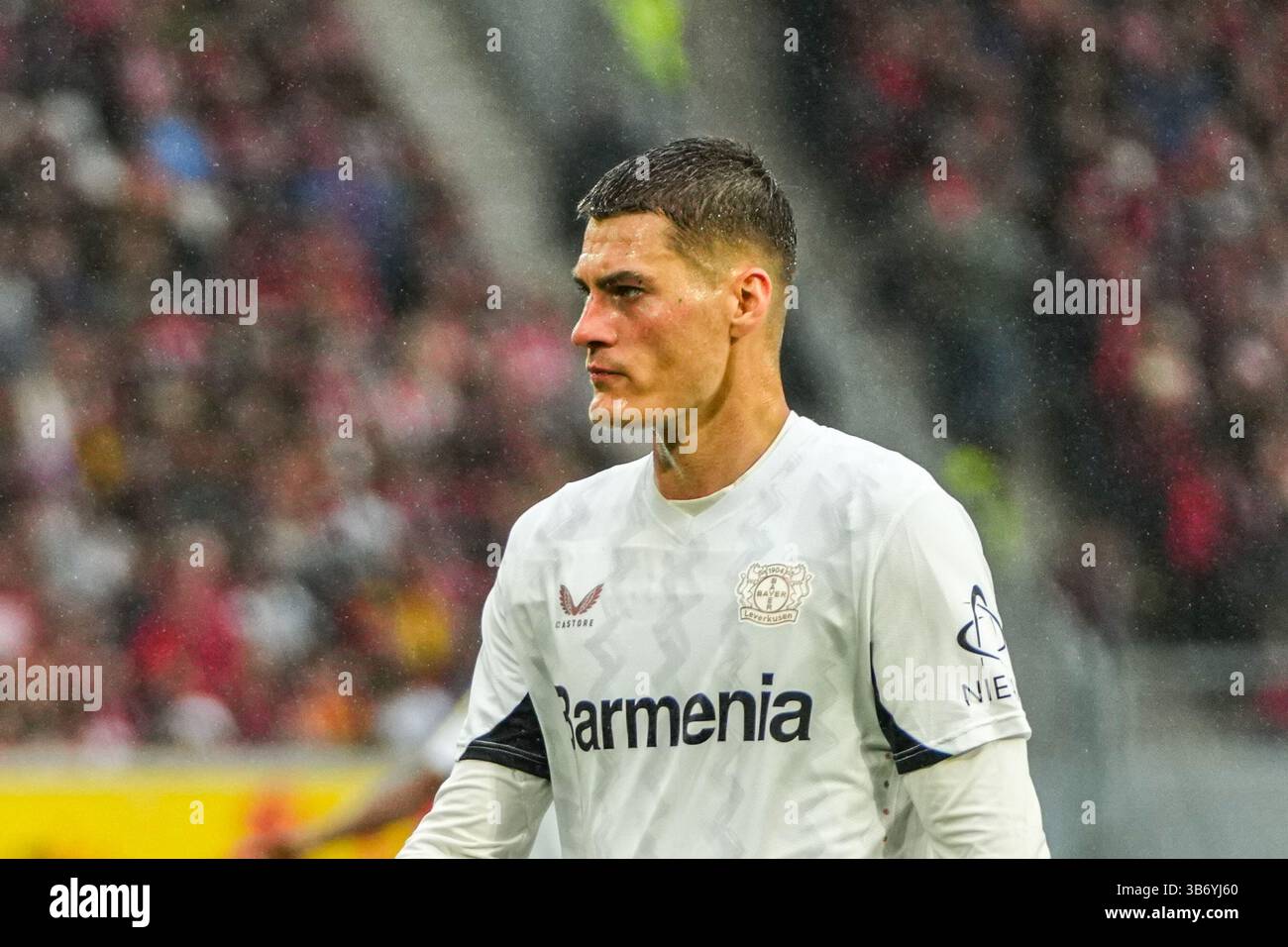 Freiburg, Deutschland. 04th May, 2025. Patrik Schick (Bayer 04 Leverkusen 14) 1. Bundesliga: SC ...
